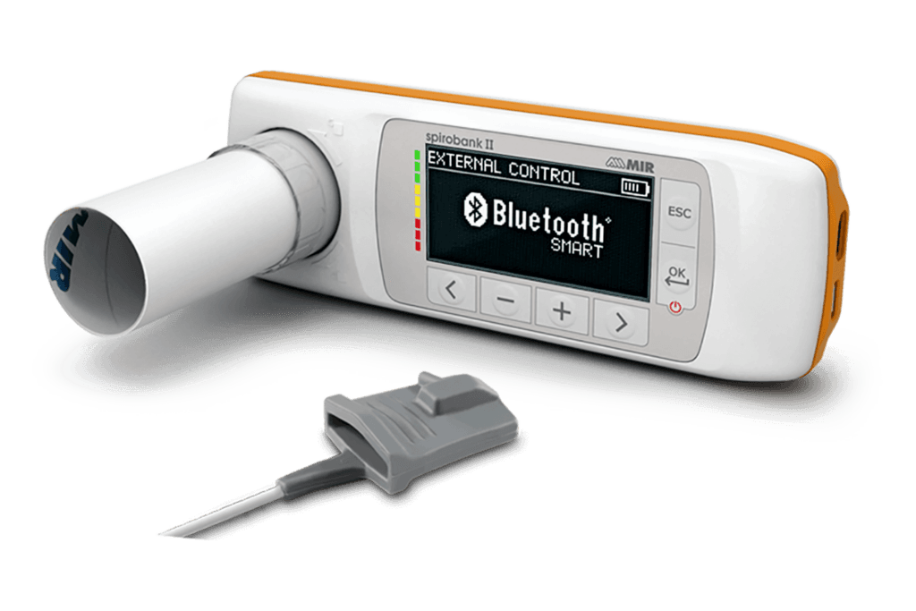 Portable Touchscreen Spirometer with Oximetry Function - USB and ...