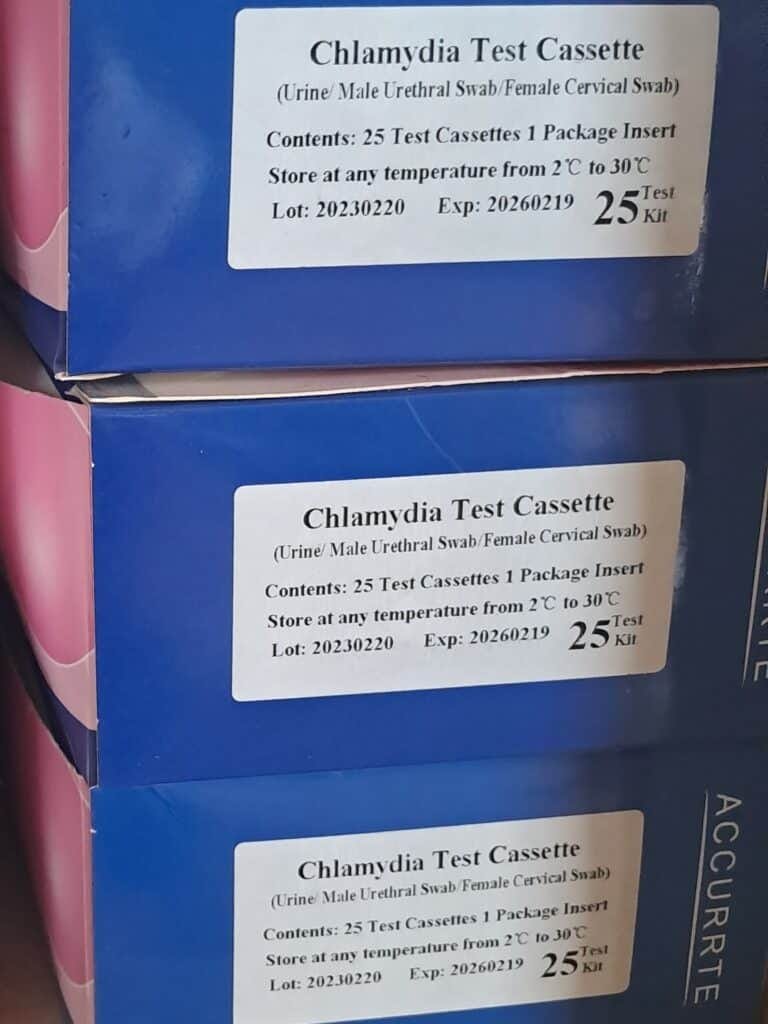 One Step Chlamydia Test Cassette One step rapid chlamydia test cassette ...